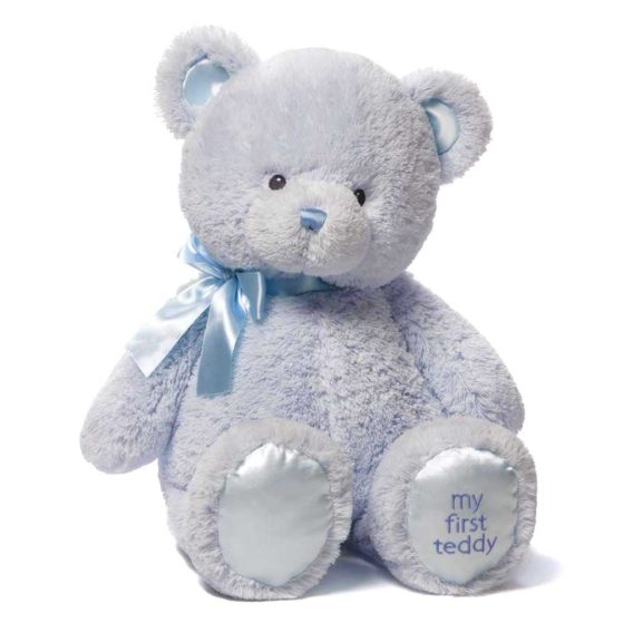 My First Teddy Blue Bouquet designed by Karin's Florist