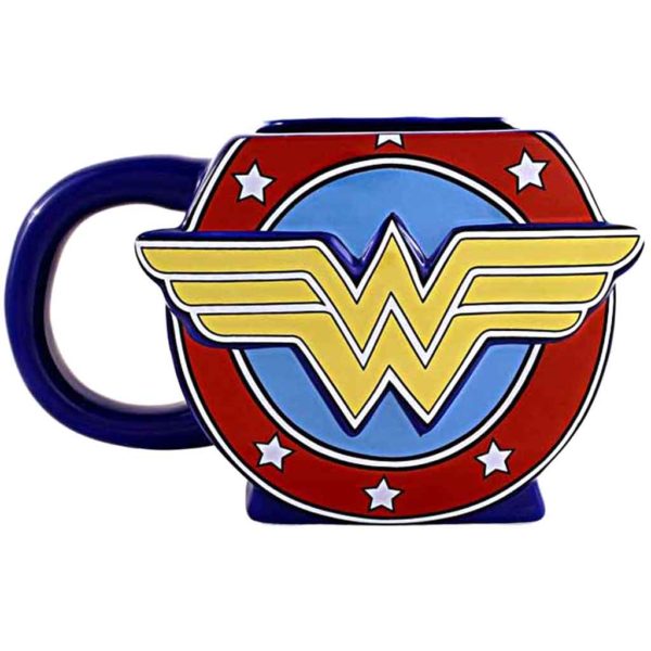 Wonder Woman Flower Mug designed by Karin's Florist