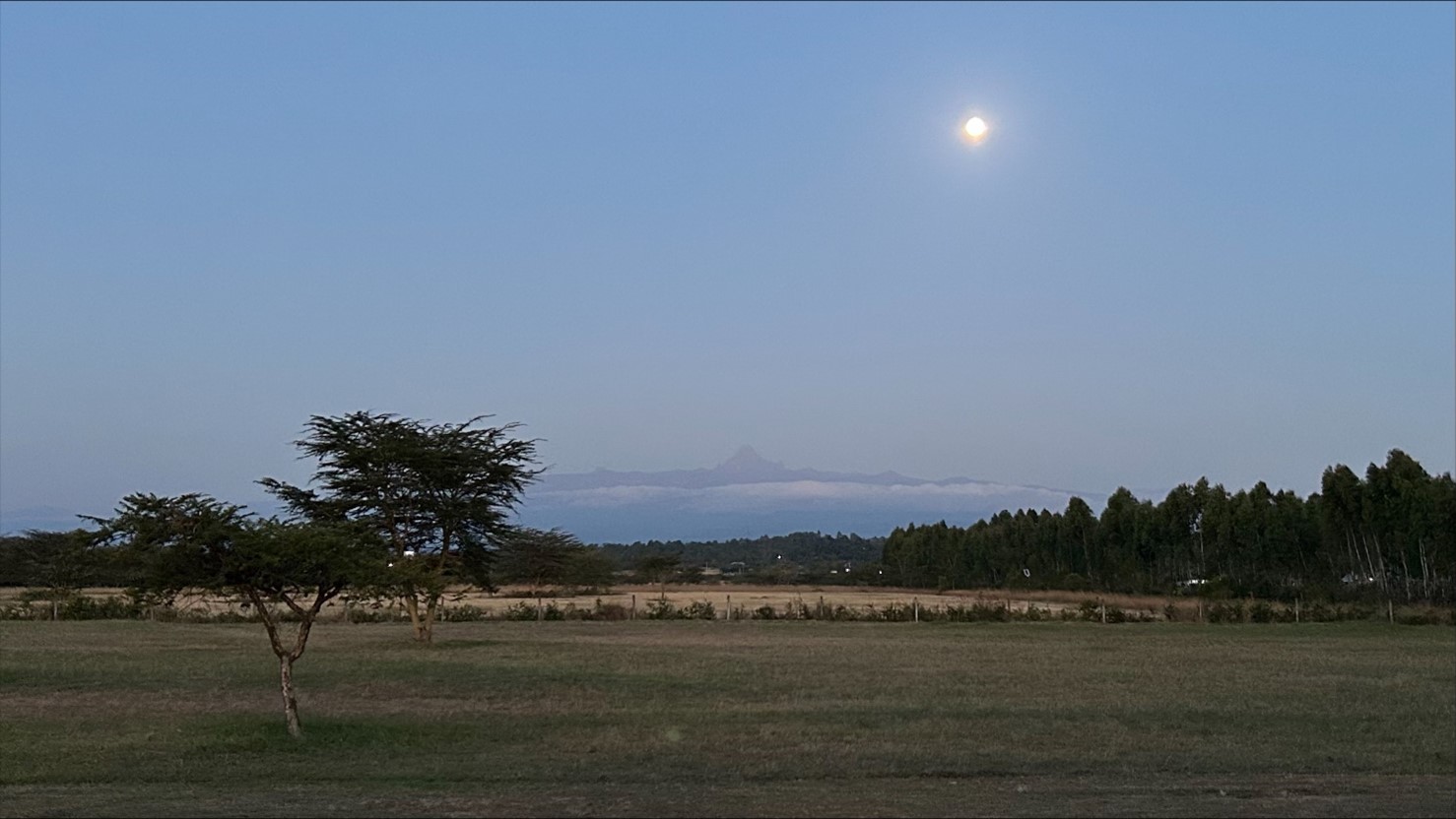 Full Moon over Mount Kenya